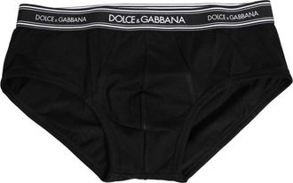 Dolce & Gabbana Homme, Sous-v&ecirc;tements, Noir, Taille: M Brief