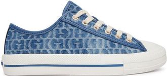 Guess Sneakers aus Stoff FLTC3Y FAL12 Blau
