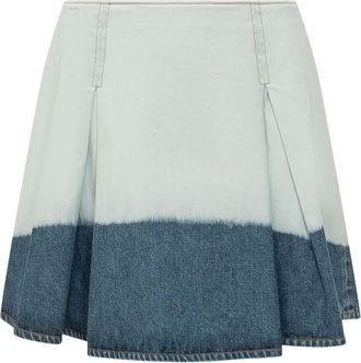 Marni Femme, Jupes, Bleu, Taille: 38 FR Short Denim Skirt