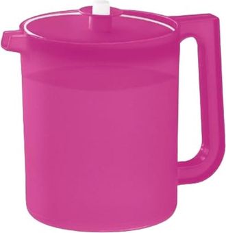 Tupperware New Tupperware TUPPERWARE Klassischer kleiner 1,5L Krug mit Druckknopf rosa