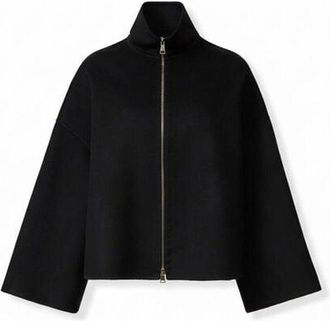 Fabiana Filippi Damen Jacke aus doppellagiger Wolle