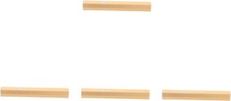 Aboofan 4 Stück Dekorativer Türpfosten Tür- -Fall Mezuzuah Halter Für Die Tür Jüdischer -Fall Mezuzua Für Zuhause Einer Religiösen Golden Aluminiumlegierung