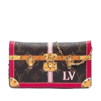 Louis Vuitton Pre-owned Summer Trunks Pochette Weekend - - Pre-owned - Damen - Braun - ONE SIZE