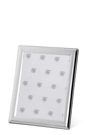 Silberkanne Fotorahmen gewölbt glatt poliert 18,0 x 24,0cm versilbert