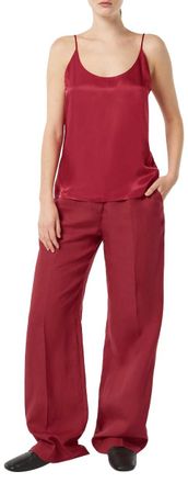 Scotch & Soda Womens Jersey Woven Tank Tanktop, Roadside Red, 42