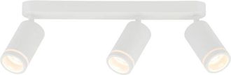 Licht-Erlebnisse Licht-erlebnisse - Spot de plafond métal orientable blanc GU10 3 lampes allongé moderne