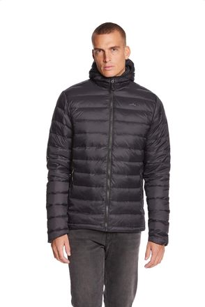 Jeff Green Herren Leichte 800 Cuin Daunenjacke Andy Inklusive Transportbeutel, Größe:3XL, Farbe:Black 1