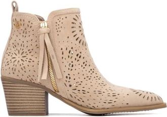 Xti Bottes de cowboy Femme Beige - Chaussures confortables et polyvalentes - Mode d&eacute;contract&eacute;e - Mod&egrave;le 14532702 (Taille41)