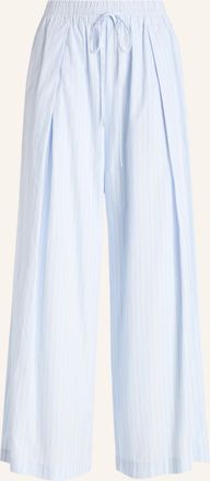 High High Pyjama-Hose Sojourn - Breites Bein-Passform. blau