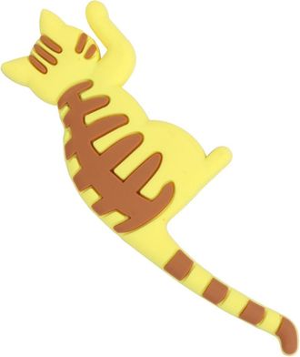 NUOBESTY Magnetischer Katzenhaken aus Langlebigem Magnetmaterial Spurlos Entfernbar Magnethaken für Kühlschrank Whiteboard und Schrank Dekorativer Aufbewahrung