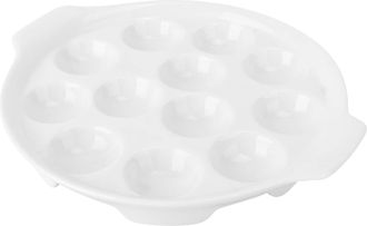 Hemoton Hemoton Schneckenform, Pilzform, Keramik, 12 Löcher für das Kochen im Ofen