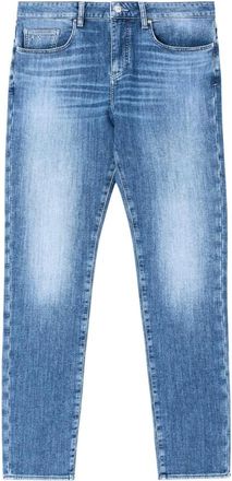 A|X Armani Exchange Homme, Jeans, Bleu, Taille: W38 L32 Jean Slim Stretch en Denim