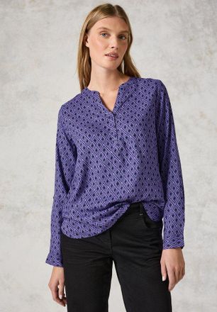 Cecil Langarmbluse aus softer Viskose