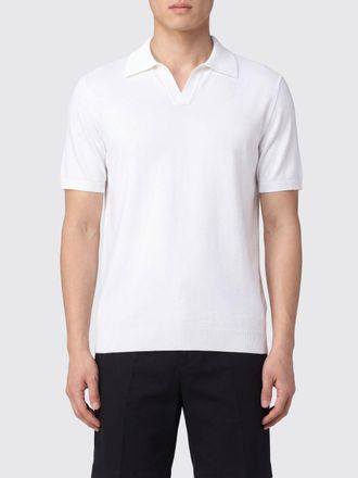 Roberto Collina Polo Homme couleur Blanc