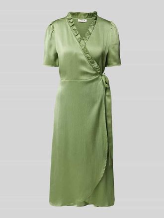 A-View Midikleid in Wickel-Optik Modell Peony