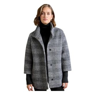 Junge Femme, Manteaux, Gris, Taille: 44 FR Manteau droit