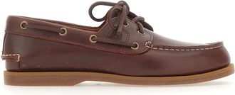 Timberland Femme, Chaussures, Brun, Taille: 37 1/2 EU Classic 2-Eye Boat Shoe