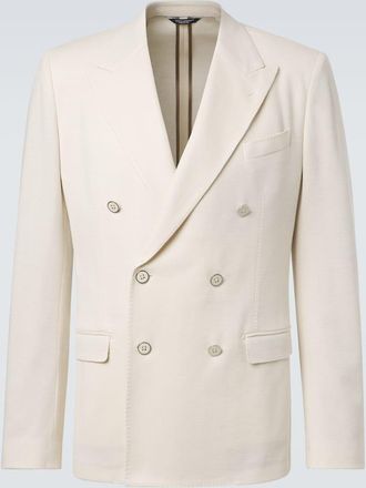 Dolce & Gabbana Blazer Taormina aus Baumwoll-Jersey