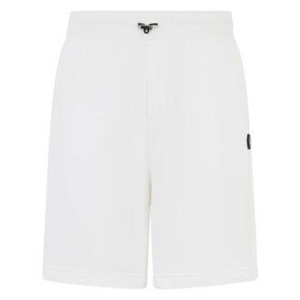 Philipp Plein Homme, Shorts, Blanc, Taille: 4XL Fleece Shorts Basic