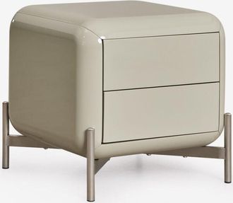 Sklum Sklum - Nachttisch 45x45 cm aus mdf Alazne Grünes Lauerl