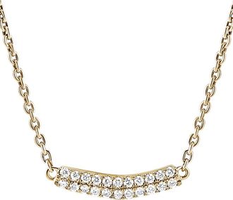 Edenly Halskette Fraîcheur - Isla - 18 Karat Gelbgold und Diamanten