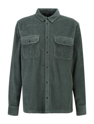 Iriedaily Bubble Cord Shirt, Cool Jungle, L