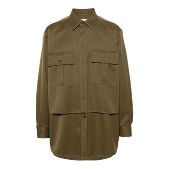 Bottega Veneta Camicia - - Shirts - Herren - Gr&uuml;n - M