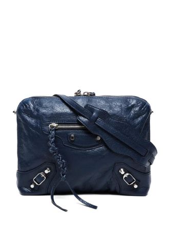 Balenciaga sac à bandoulière Motocross Classic Reporter (2000-2020) - Bleu