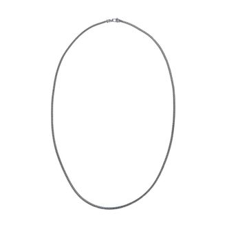 Tom Wood Homme, Accessoires, Gris, Taille: ONE Size Collier en Argent Sterling Curb Chain