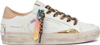 Crime London Femme, Chaussures, Blanc, Taille: 37 EU SK8 Deluxe