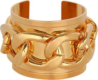 Balmain Kettenarmband au Meing - - Accessories - Damen - Gelb - L