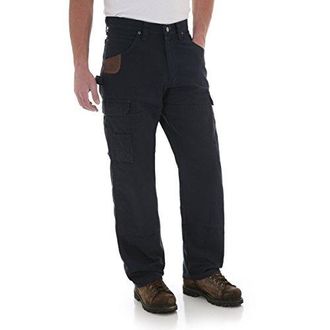 Wrangler Riggs Workwear - Pantalon de Travail pour Homme - Bleu - 35W x 34L