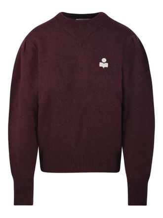 Isabel Marant pull Kelaya à manches bouffantes - Rouge