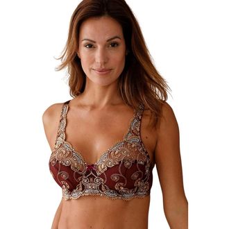 Daxon by - Soutien-gorge &agrave; armatures tulle brod&eacute;