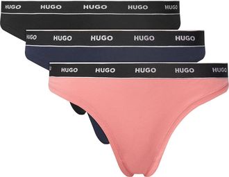 HUGO BOSS String-Set Triplet Thong Stripe 50545680 Bunt