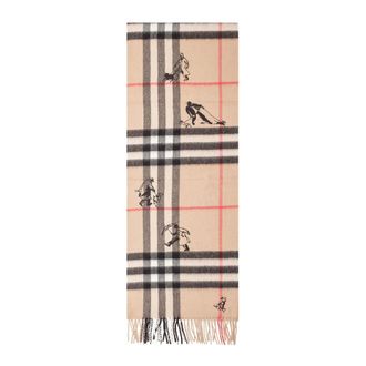 Burberry Giant Check Kaschmirschal - - Accessories - Damen - Beige - ONE SIZE