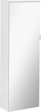 Fackelmann Magic MIDI-Schrank/Badschrank mit Soft-Close-System/Maße (B x H x T): ca. 40,5 x 122 x 21 cm/Schrank fürs Bad mit 1 Spiegeltür und LEDs/Türanschlag re