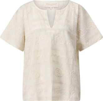 Stella Forest Damen, Blusen & Hemden, Beige, MGröße