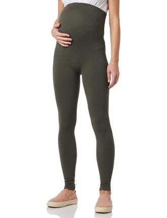 Noppies Maternity Damen Reva Seamless Rib Leggings, Olive-P627, XL-XXL