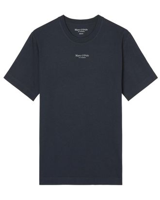 Marc O'Polo T-Shirt aus Baumwolle mit Label-Print, Regular Fit in