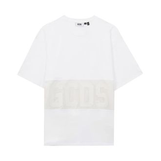 GCDS Gcds T-Shirts und Poloshirts - - Tops - Herren - Wei&szlig; - 2XL