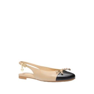 Michael Kors Sling-backs plates en cuir