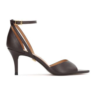 Kazar Kazar Ledersandalen mit spitzer Zehenpartie - - Shoes - Damen - Braun - 37 EU