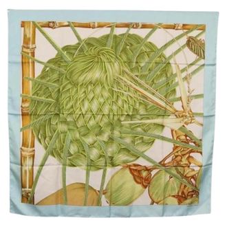 Herm&egrave;s Pre-owned Vintage Silk Scarf - Femme - Pre-owned - Multicolore - Taille: ONE Size