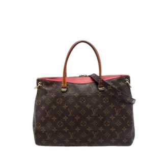 Louis Vuitton Sac Pallas doccasion - Femme - Pre-owned - Brun - Taille: ONE Size