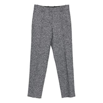 Ermanno Scervino Wool Polyamide Viscose Pants - - Trousers - Damen - Grau - M