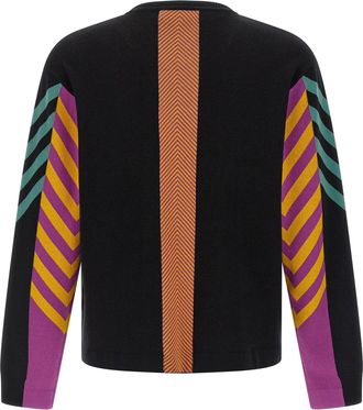 Kiko Kostadinov Panelled Jacquard Sweater - Teal