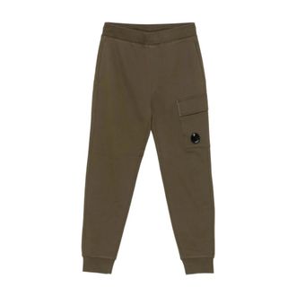 C.P. Company Pantalon de jogging &agrave; verre de lunettes signature - - Trousers - Herren - Gr&uuml;n - M