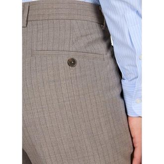 Pierre Cardin Pantalon ray&eacute; fusel&eacute; &agrave; plis