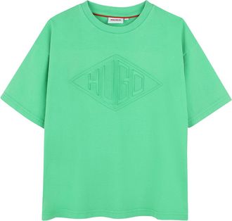 HUGO BOSS T-Shirt G00337 D Grün Regular Fit